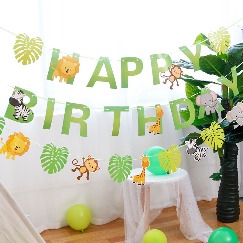 Animales de la Selva – Decora tu Fiesta