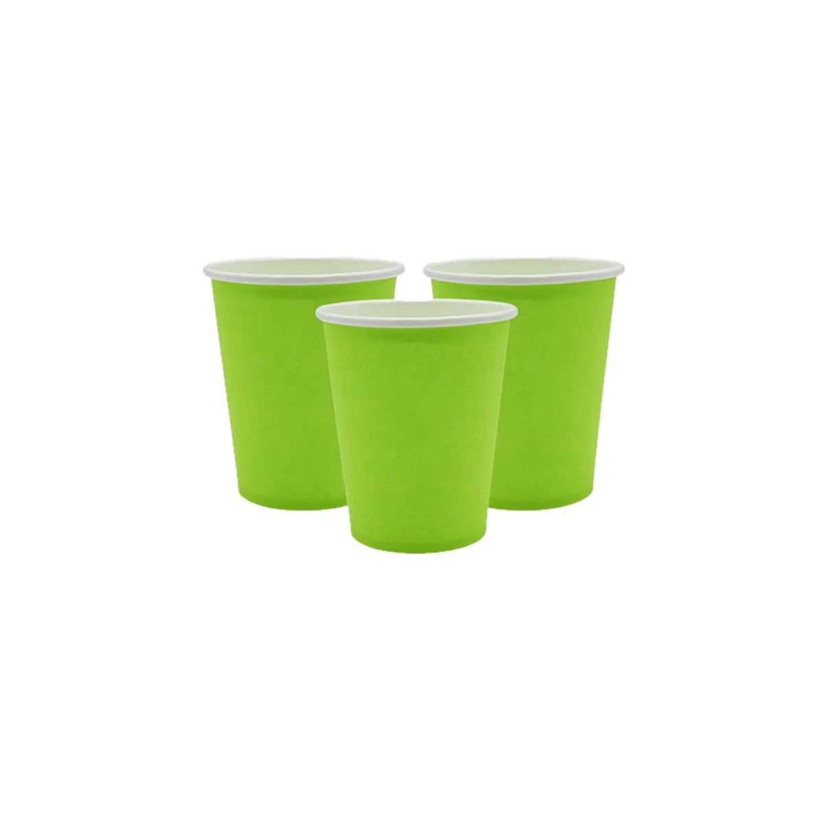 Vasos verdes – Decora tu Fiesta