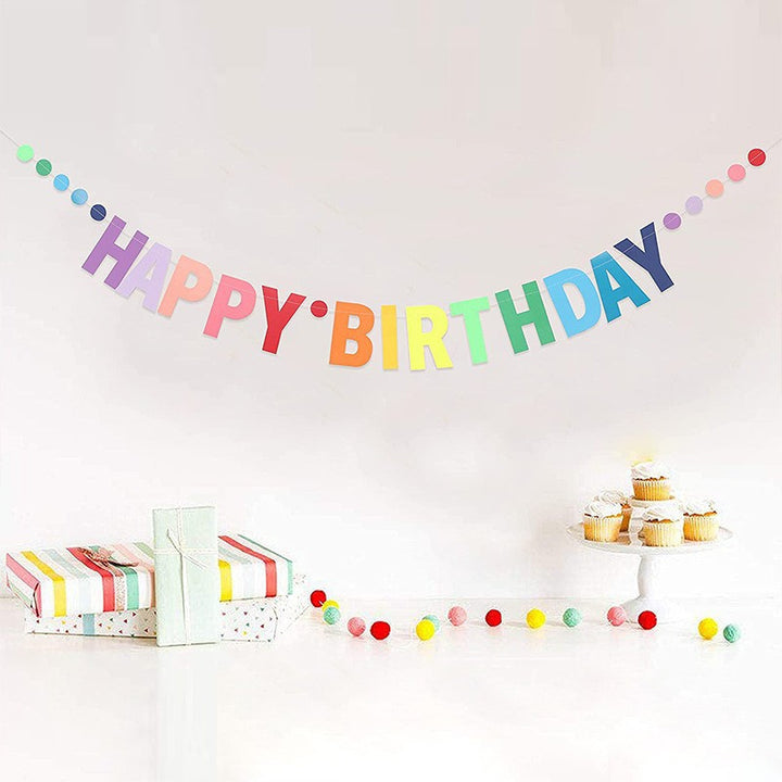 Banderines Happy Birthday – Decora tu Fiesta